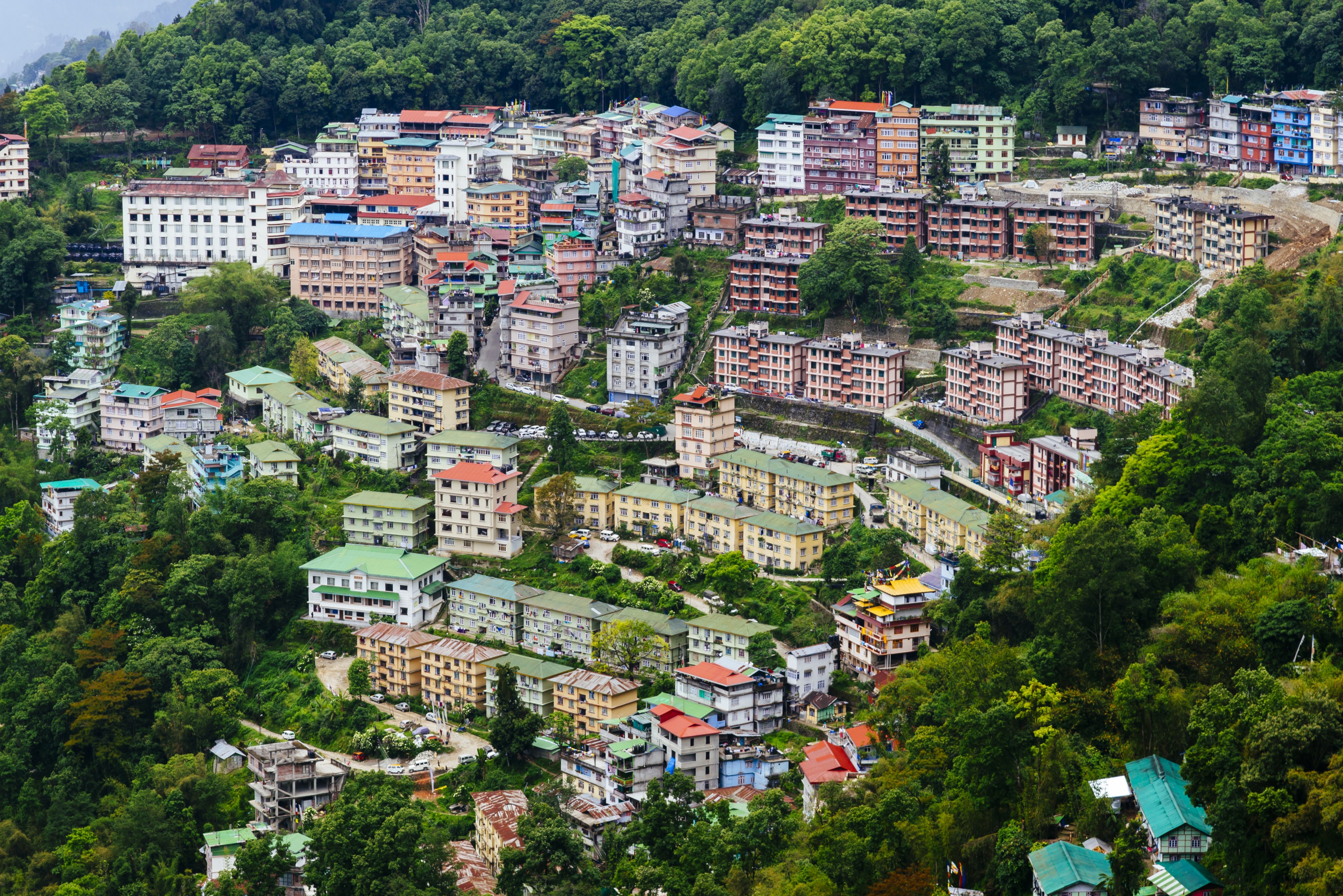 Photo of View of Gangtok City from Crown Prince Tenzing Kunzang Namgyal ...