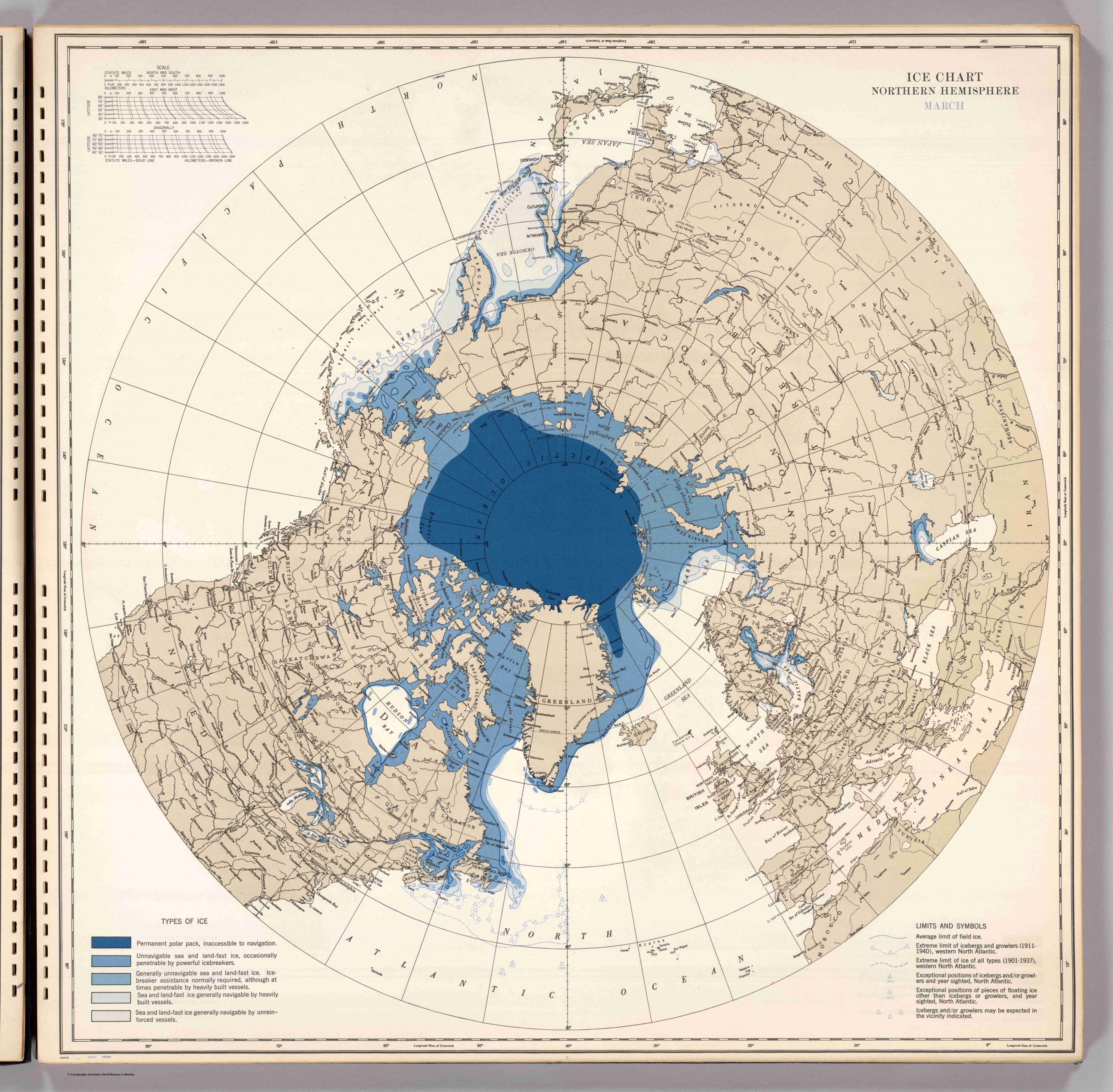 Photo of Arctic ice March 1946 20%