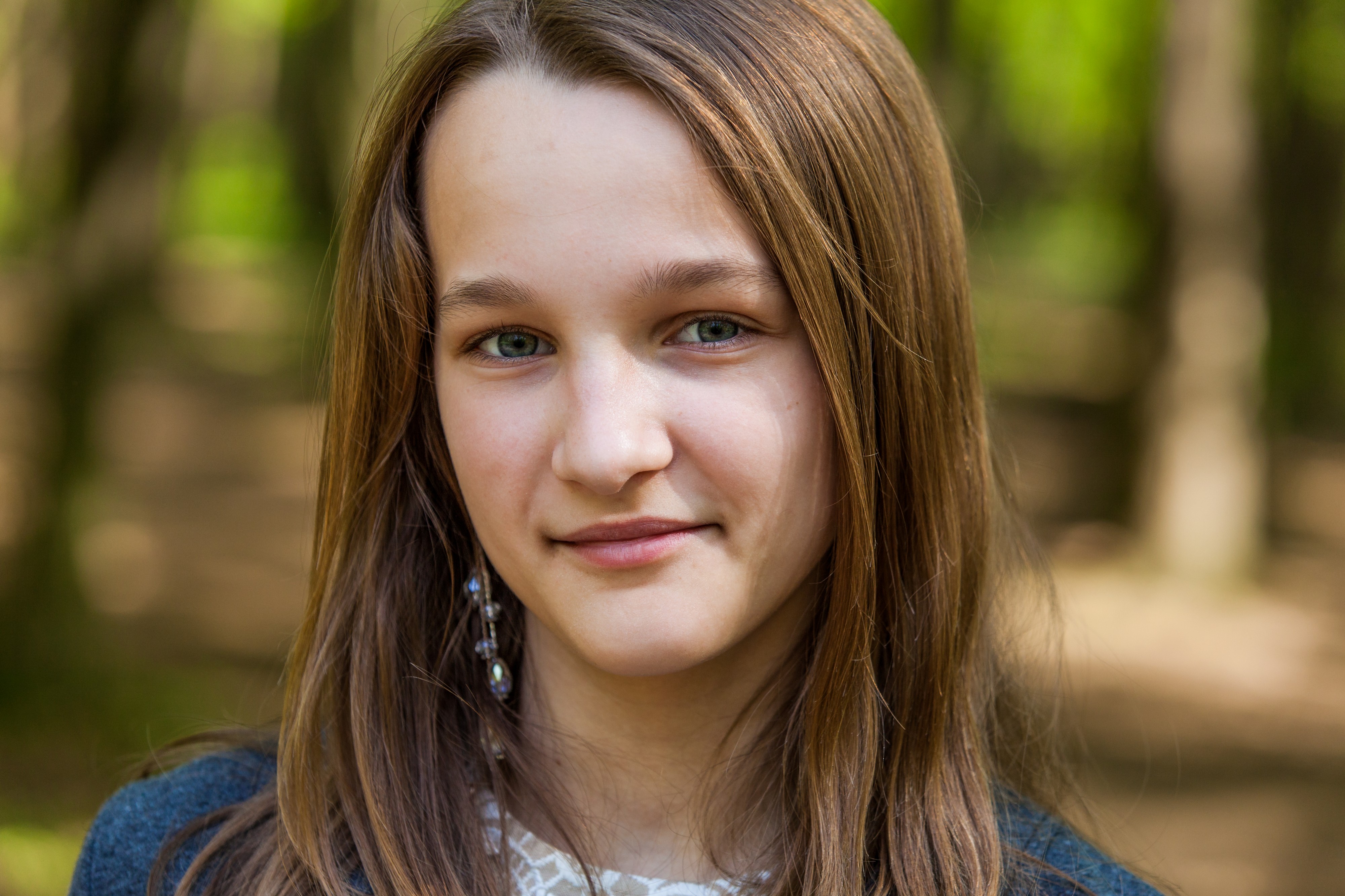 Photo of another creation of God: a young Catholic girl photographed in ...