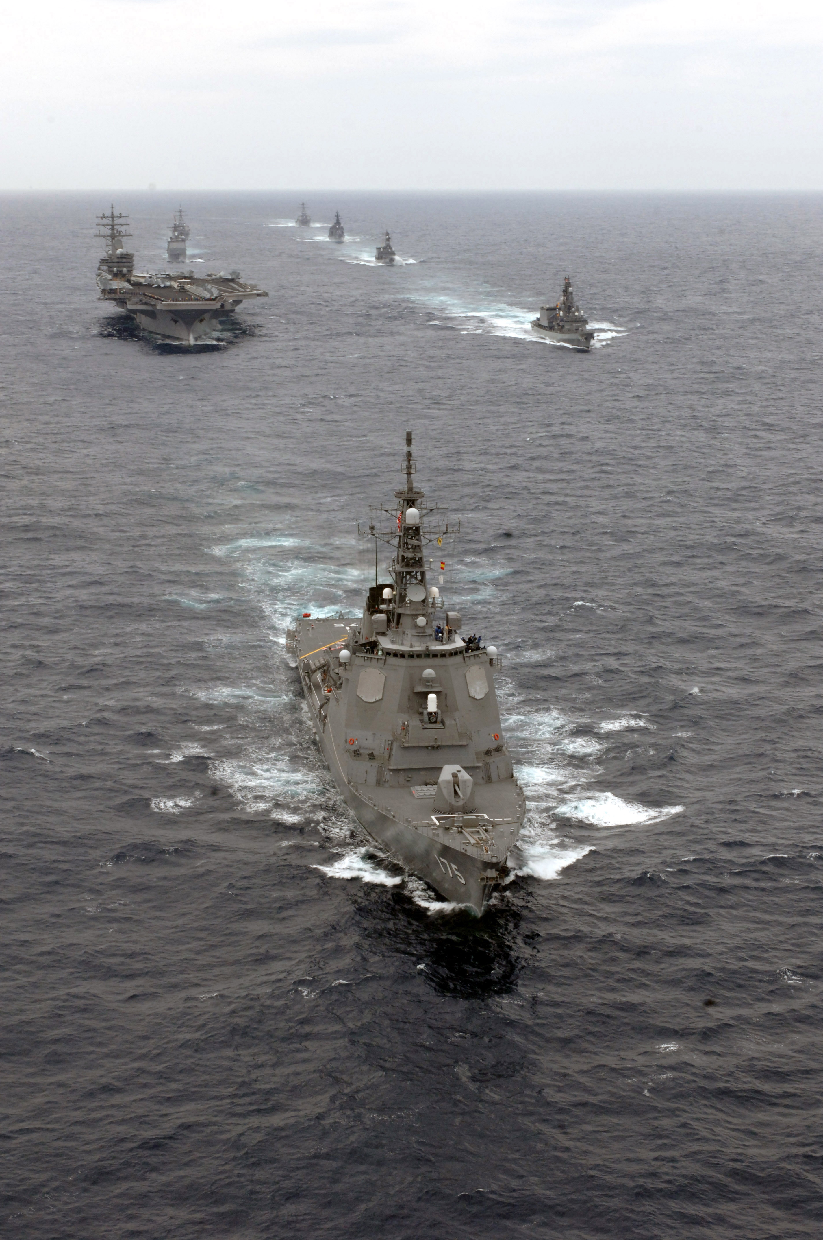 Photo of US Navy 070318-N-5961C-068 Ships assigned to the Ronald Reagan ...