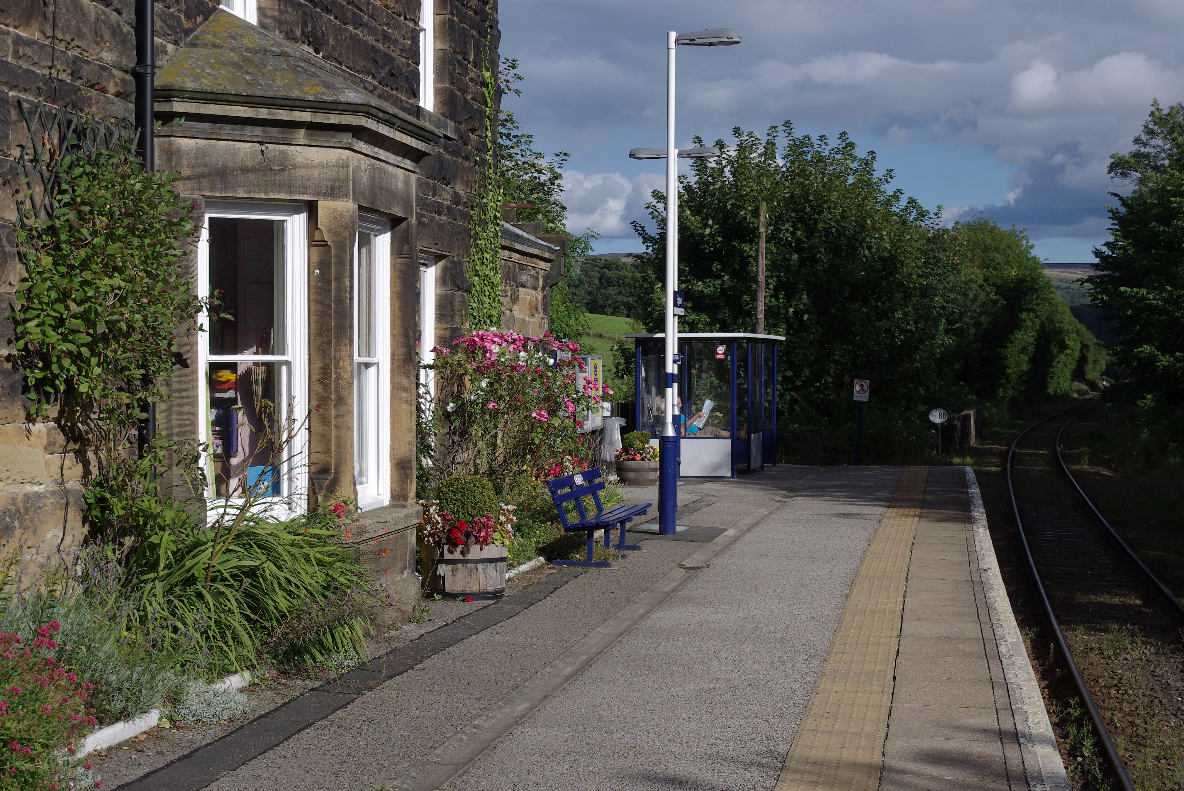Photo of Egton railway station MMB 05